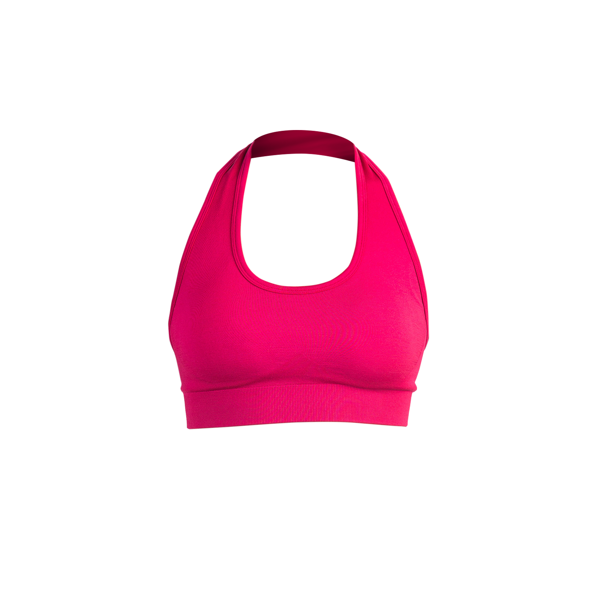 Halter Neck Series – Deep Magenta – MOVI Active Wear